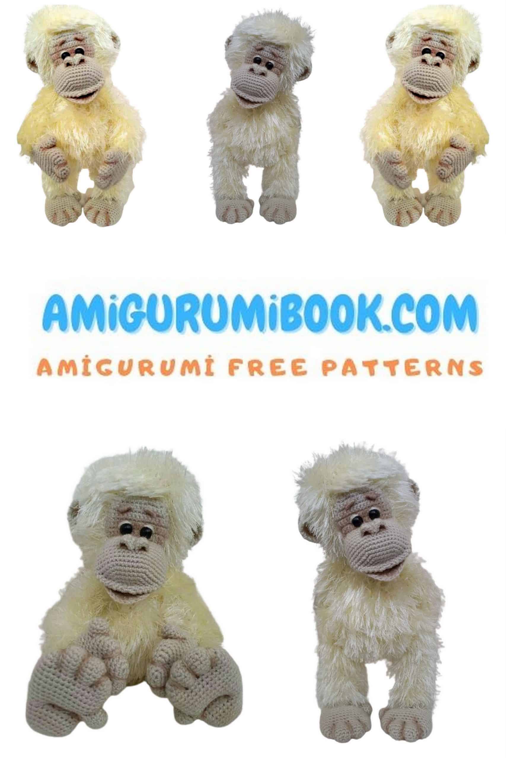 Monkey Elvis Amigurumi Free Pattern - Crochet Tutorial - Free Amigurumi ...