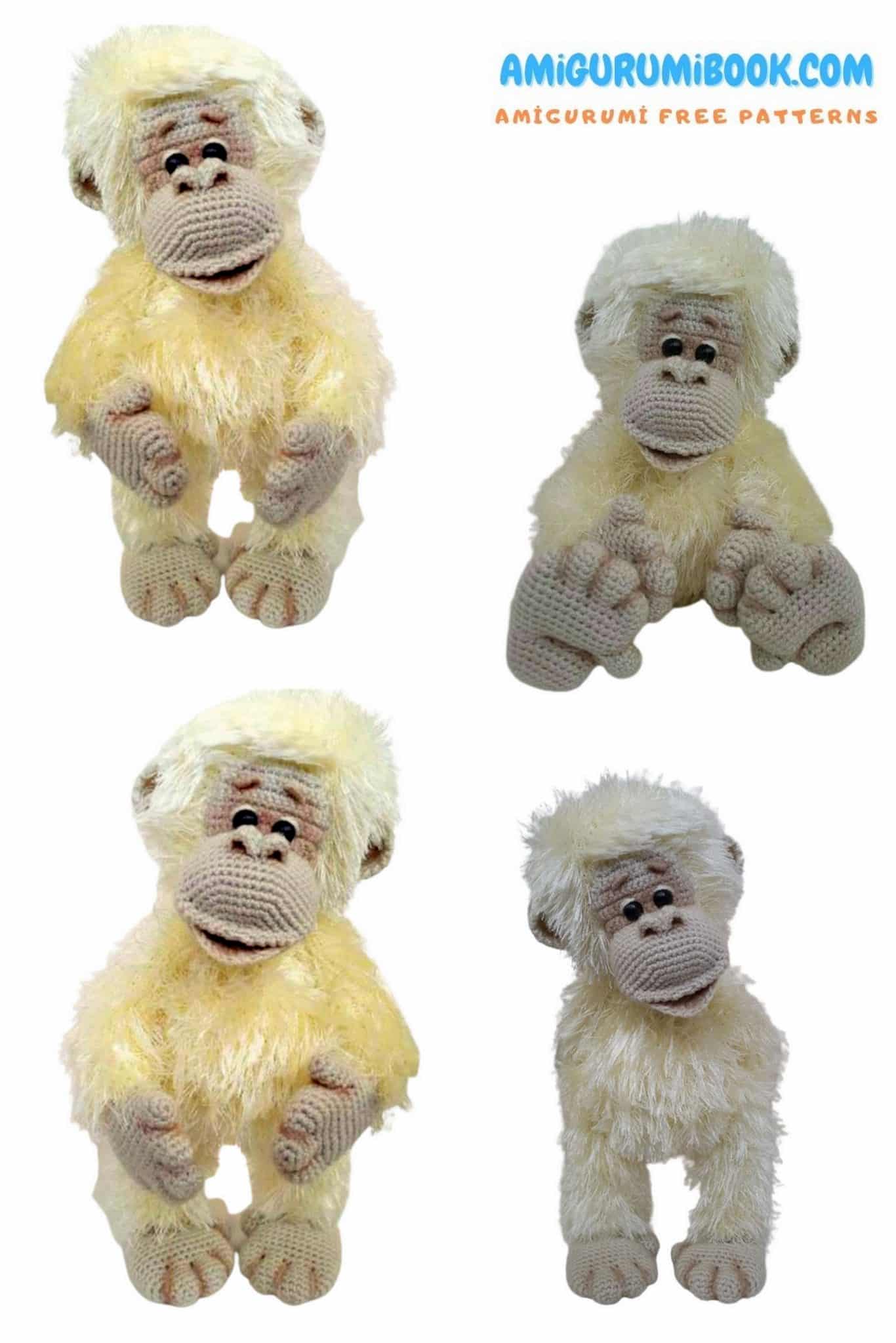 Monkey Elvis Amigurumi Free Pattern - Crochet Tutorial - Free Amigurumi ...
