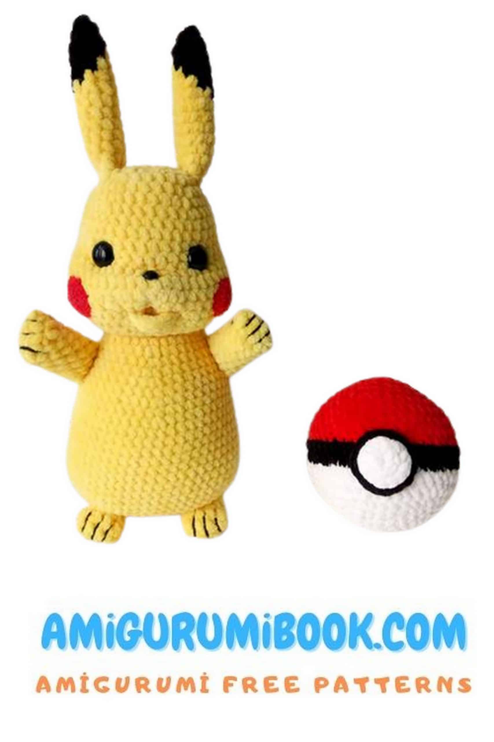 Velvet Pikachu Amigurumi Free Pattern - Free Amigurumi Crochet Patterns