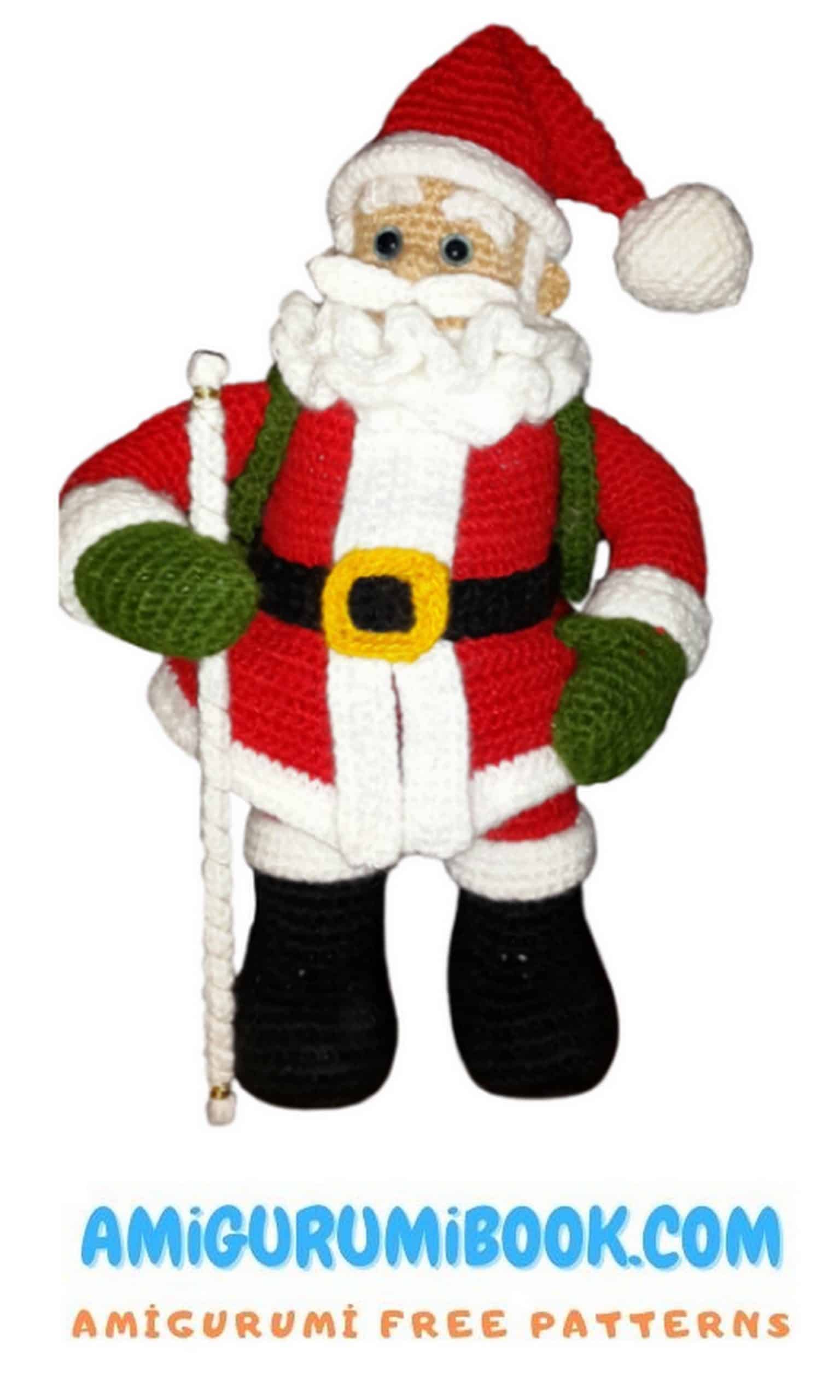 Here Comes Santa Claus Amigurumi Free Pattern - Free Amigurumi Crochet ...