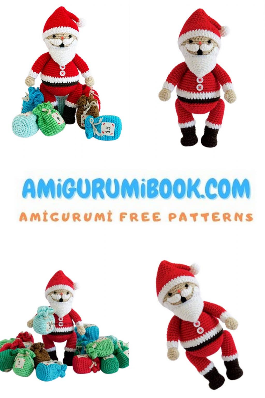 Santa Claus Peter Amigurumi Free Pattern - Free Amigurumi Crochet Patterns