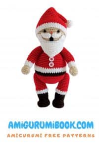 Santa Claus Peter Amigurumi Free Pattern - Free Amigurumi Crochet Patterns