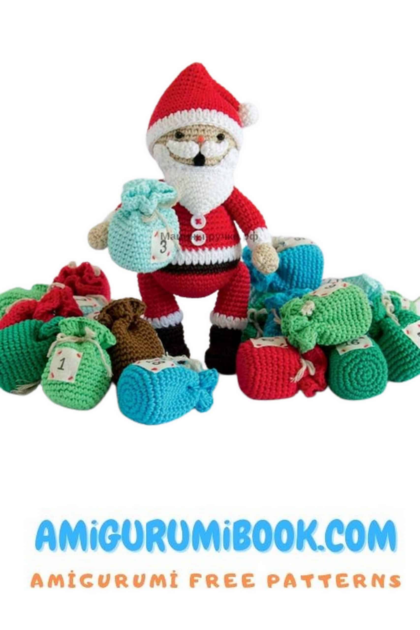 Santa Claus Peter Amigurumi Free Pattern - Free Amigurumi Crochet Patterns