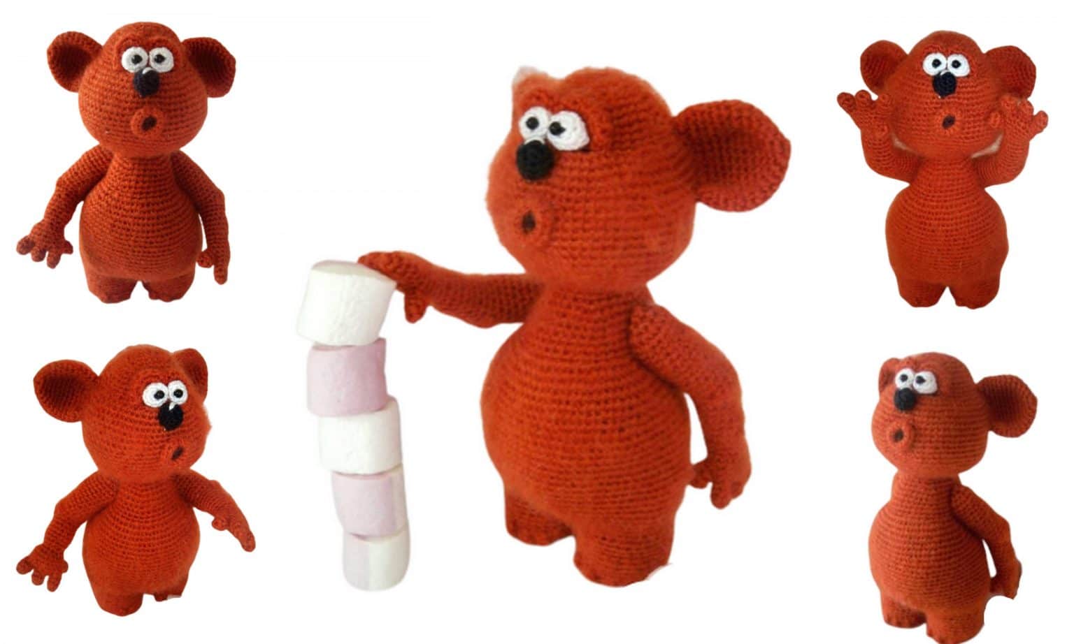 Lorax Teddy Bear Amigurumi Free Pattern - Free Amigurumi Crochet Patterns