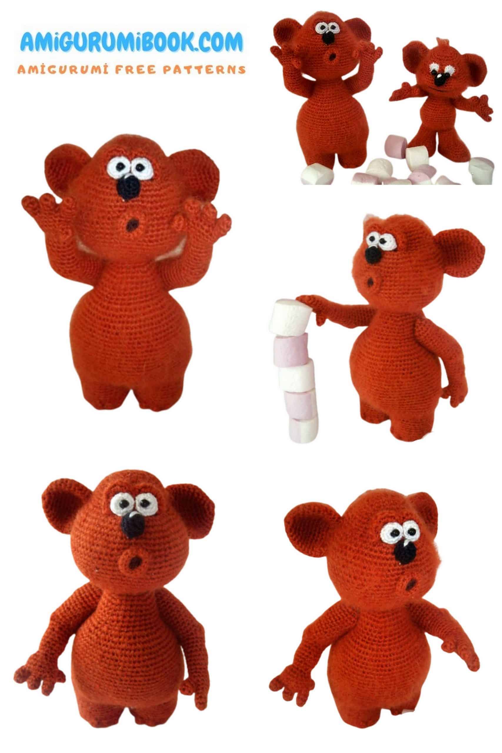 Lorax Teddy Bear Amigurumi Free Pattern - Free Amigurumi Crochet Patterns