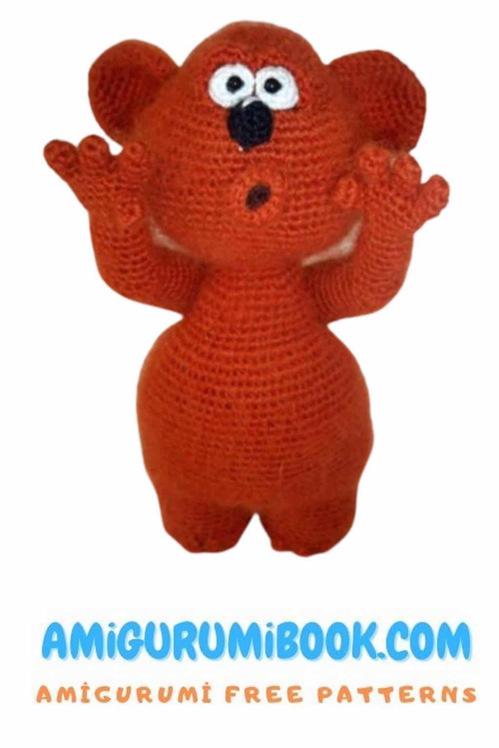Lorax Teddy Bear Amigurumi Free Pattern - Free Amigurumi Crochet Patterns