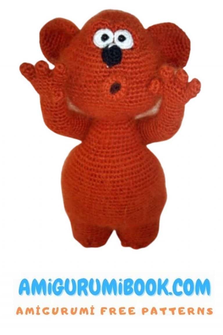 Lorax Teddy Bear Amigurumi Free Pattern - Free Amigurumi Crochet Patterns