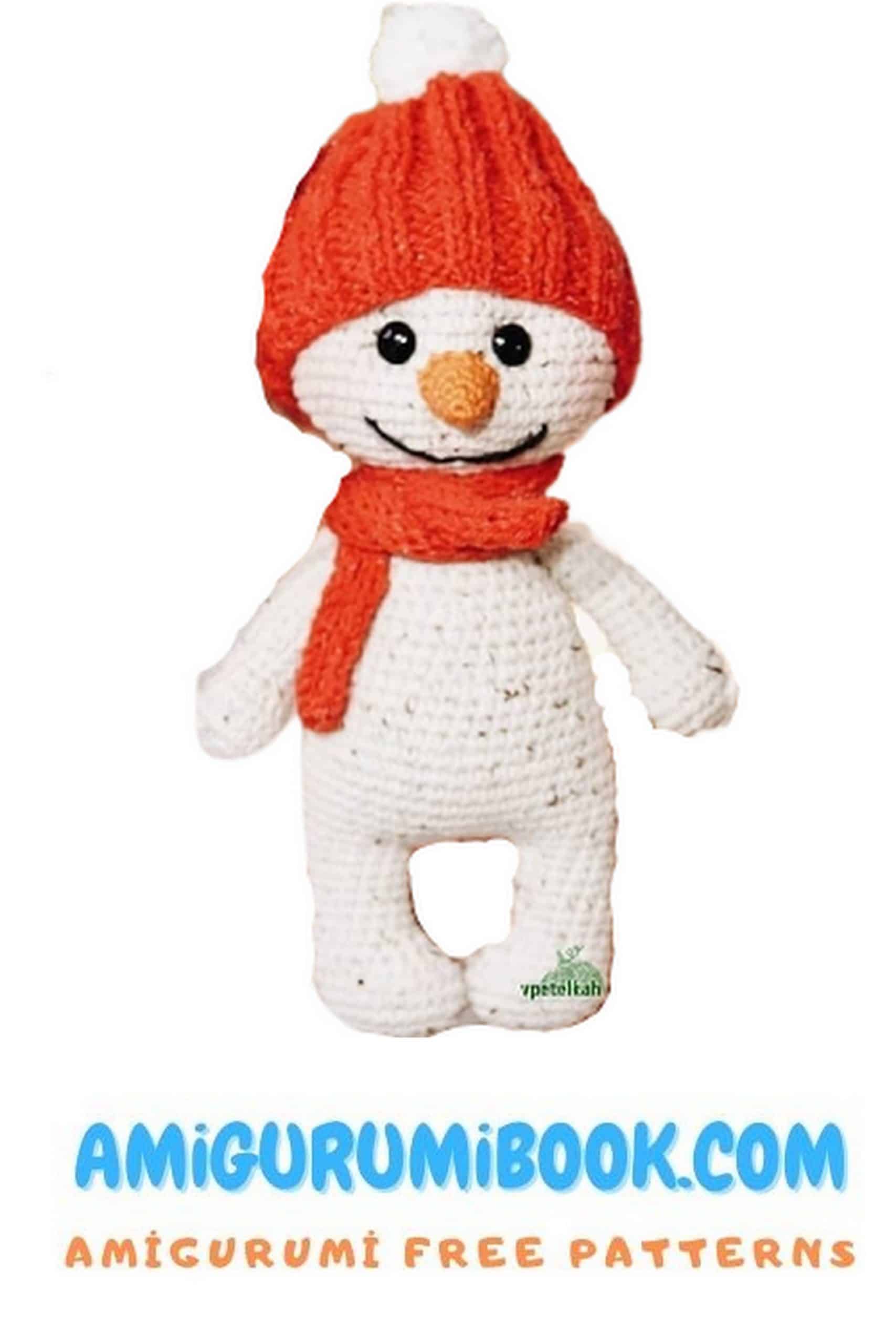 Little Cute Snowman Amigurumi Free Pattern - Free Amigurumi Crochet ...