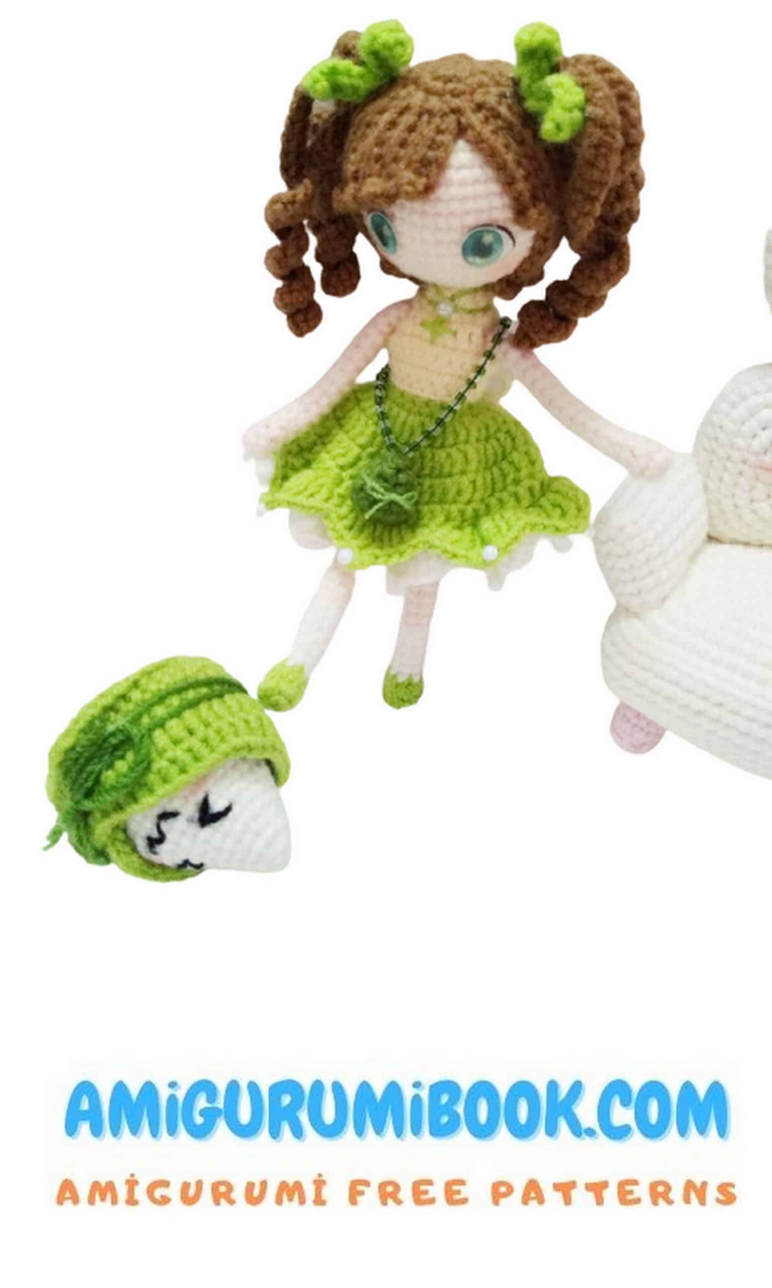 Cute Girl Amigurumi Free Pattern - Free Amigurumi Crochet Patterns