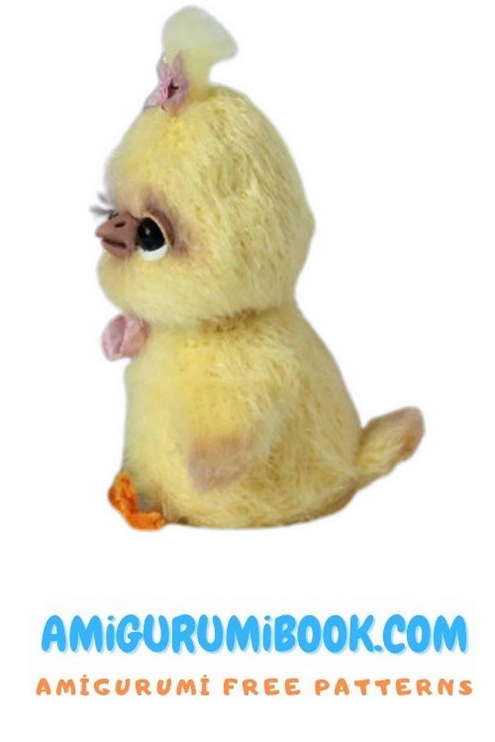 Fluffy Chick Amigurumi Free Pattern - Free Amigurumi Crochet Patterns