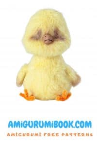 Fluffy Chick Amigurumi Free Pattern - Free Amigurumi Crochet Patterns