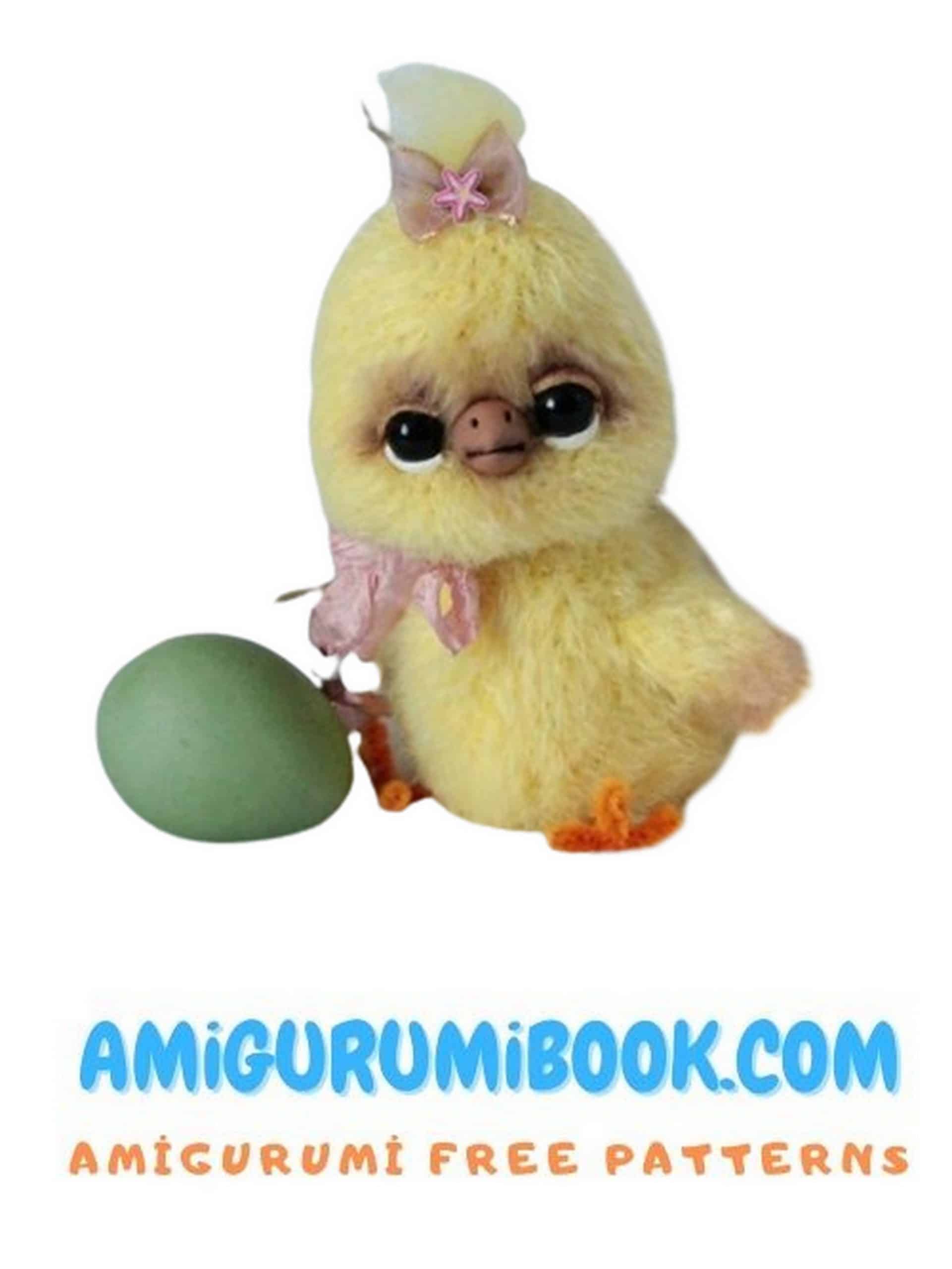 Fluffy Chick Amigurumi Free Pattern - Free Amigurumi Crochet Patterns