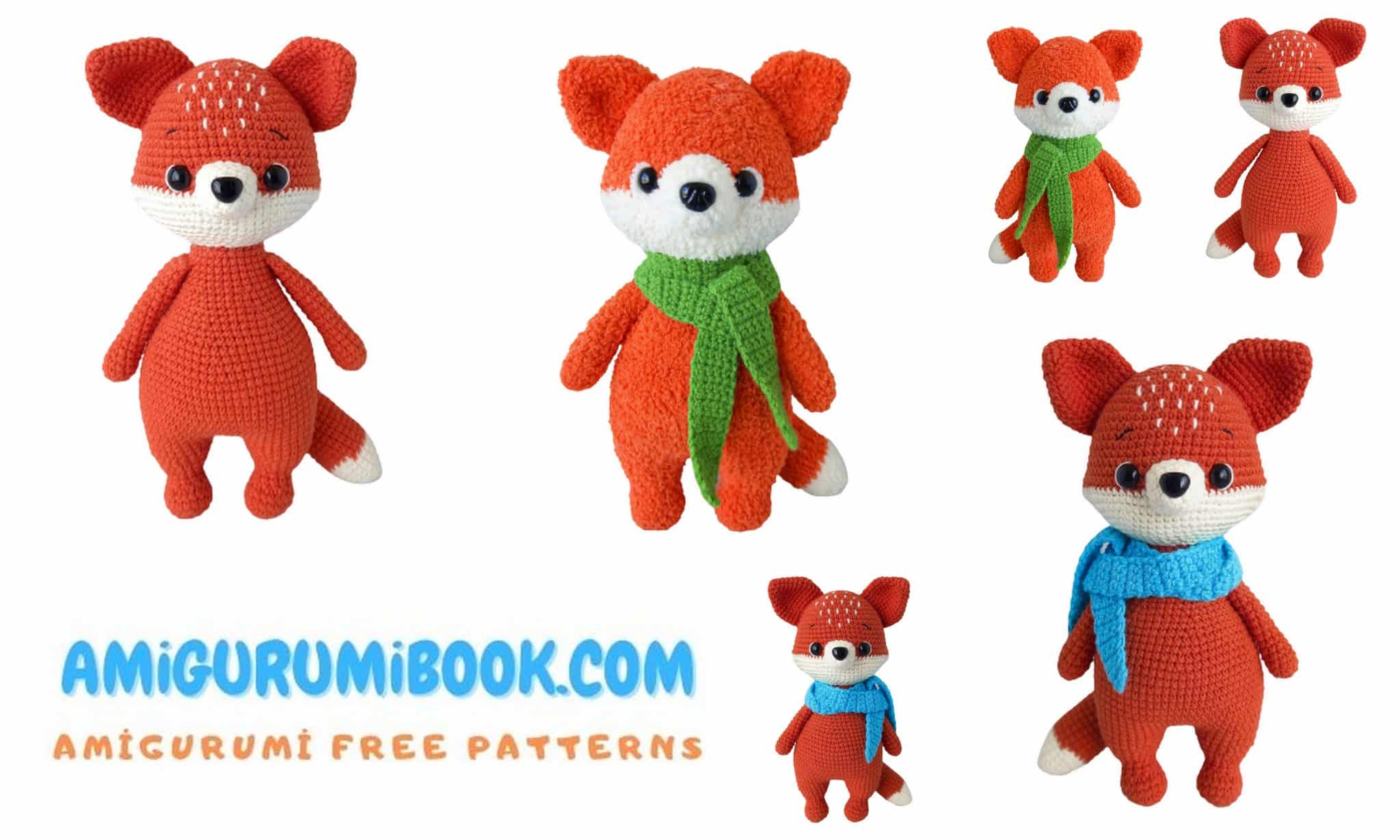 Fox Pip Amigurumi Free Pattern - Free Amigurumi Crochet Patterns
