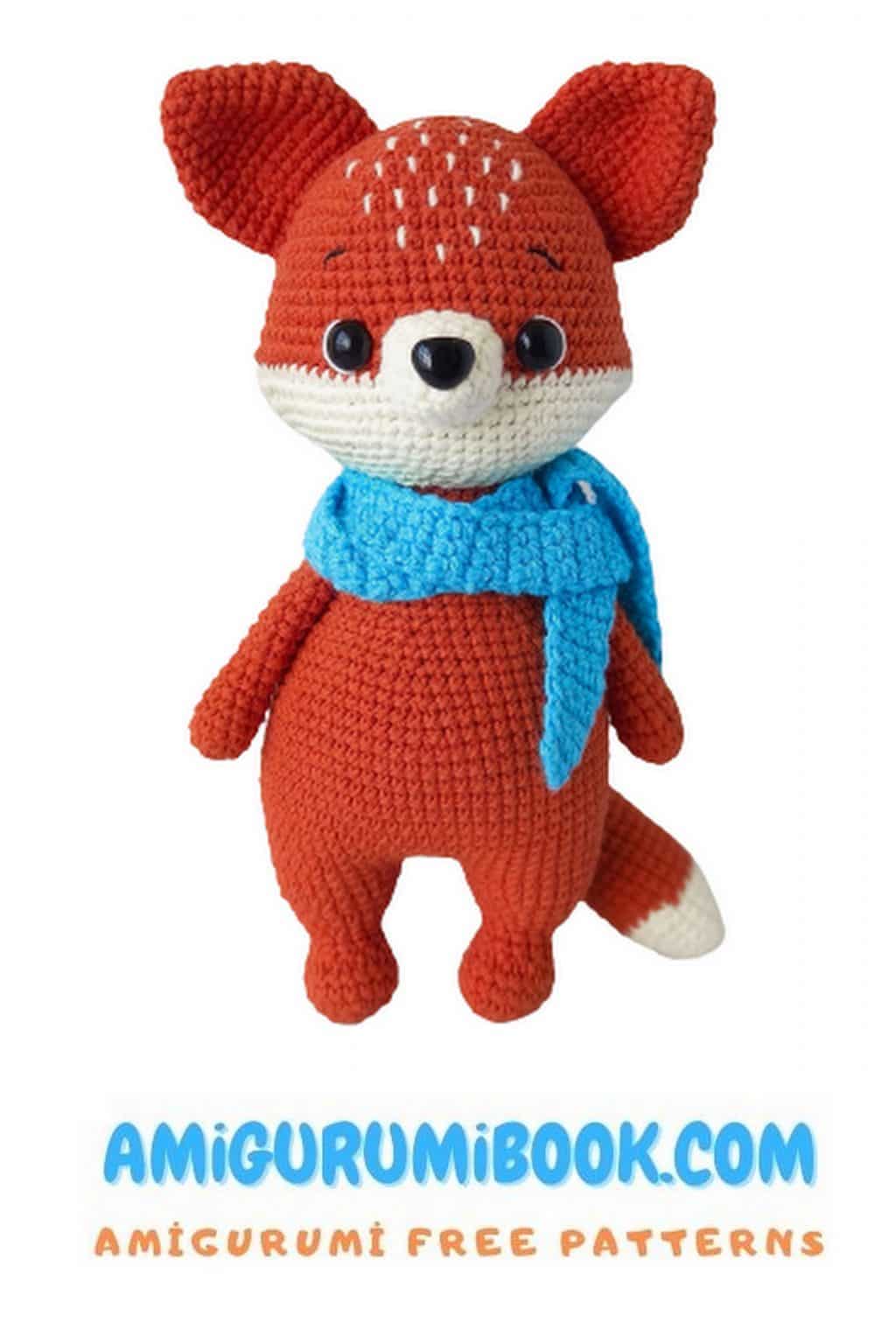 Fox Pip Amigurumi Free Pattern - Free Amigurumi Crochet Patterns