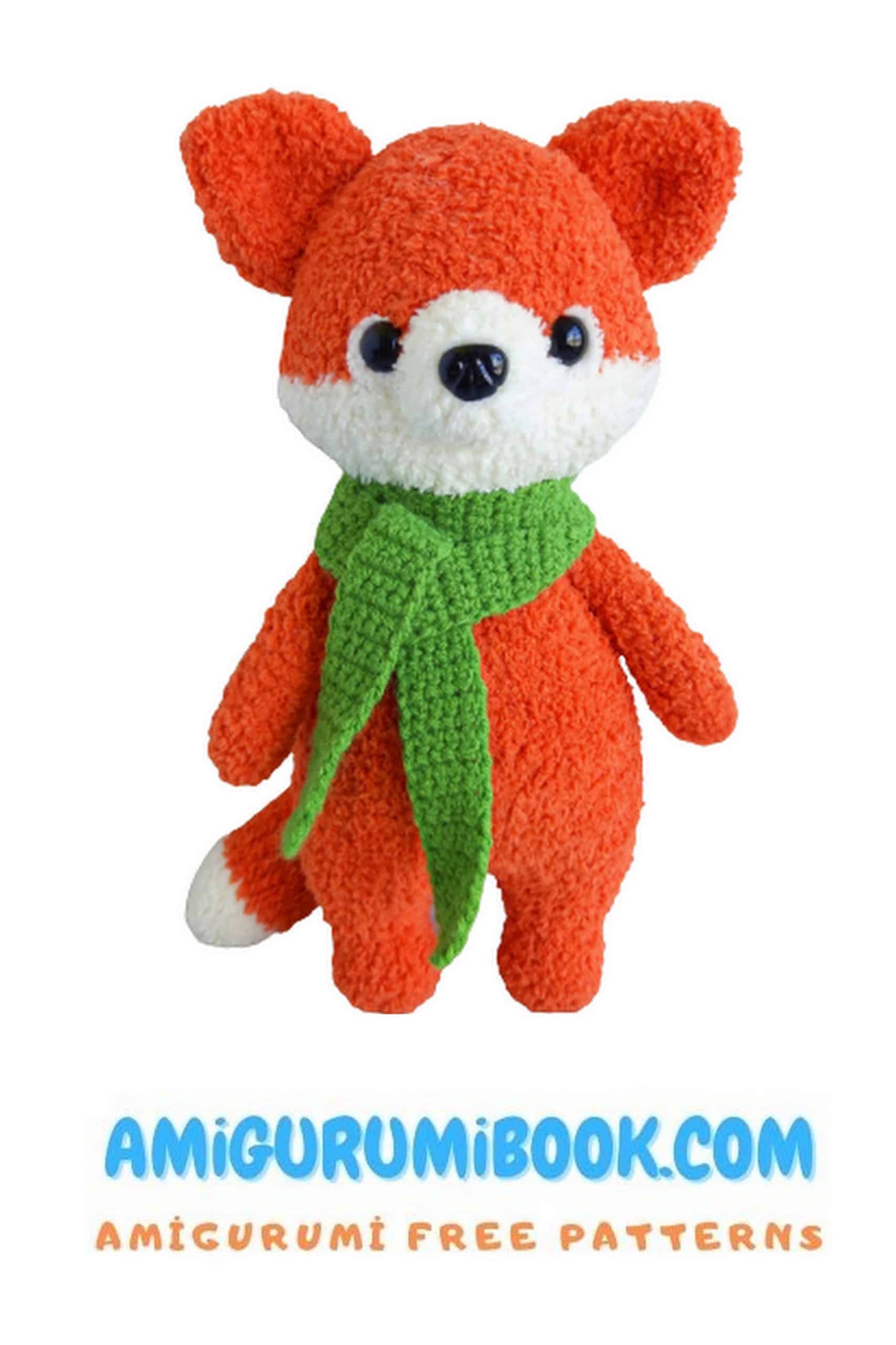 Fox Pip Amigurumi Free Pattern - Free Amigurumi Crochet Patterns