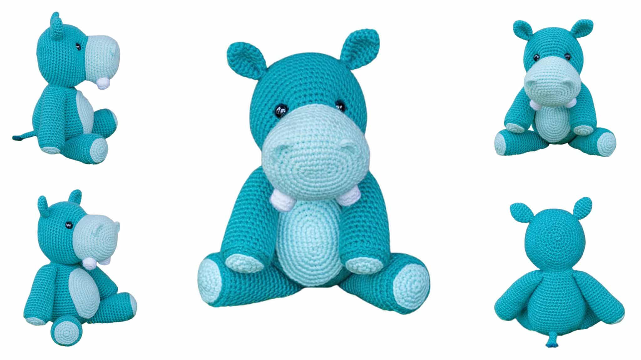 Amigurumi Cute Hippo Harriet Free Pattern - Free Amigurumi Crochet Patterns