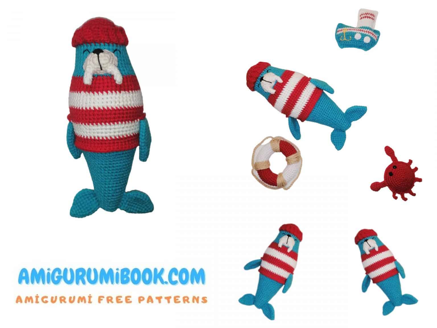 Seal Amigurumi Free Pattern - Free Amigurumi Crochet Patterns