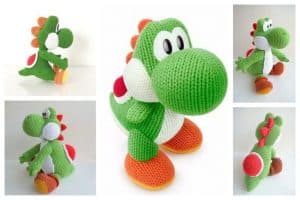 Dinosaur Yoshi Amigurumi Free Pattern - Free Amigurumi Crochet Patterns