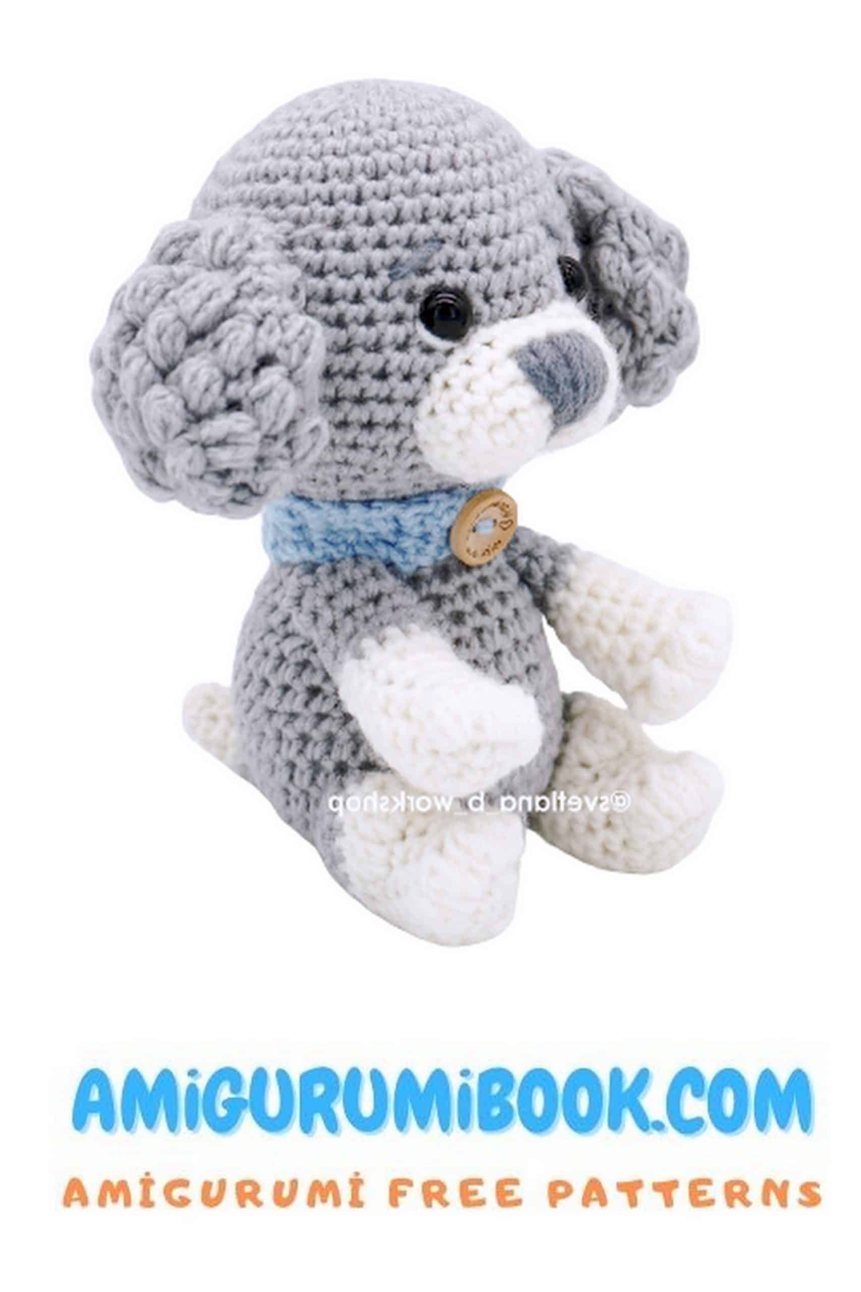 Little Cute Beagle Dog Amigurumi Free Pattern - Free Amigurumi Crochet ...