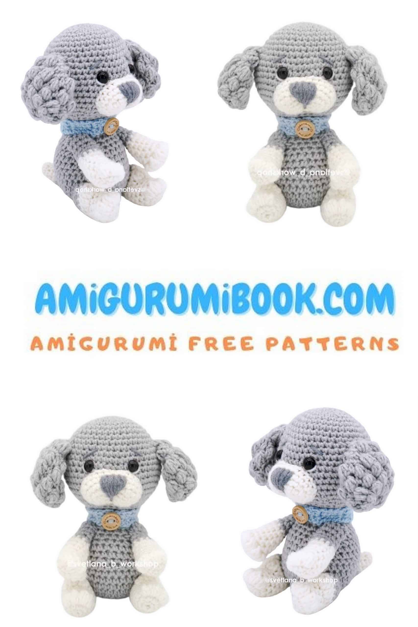 Little Cute Beagle Dog Amigurumi Free Pattern - Free Amigurumi Crochet ...