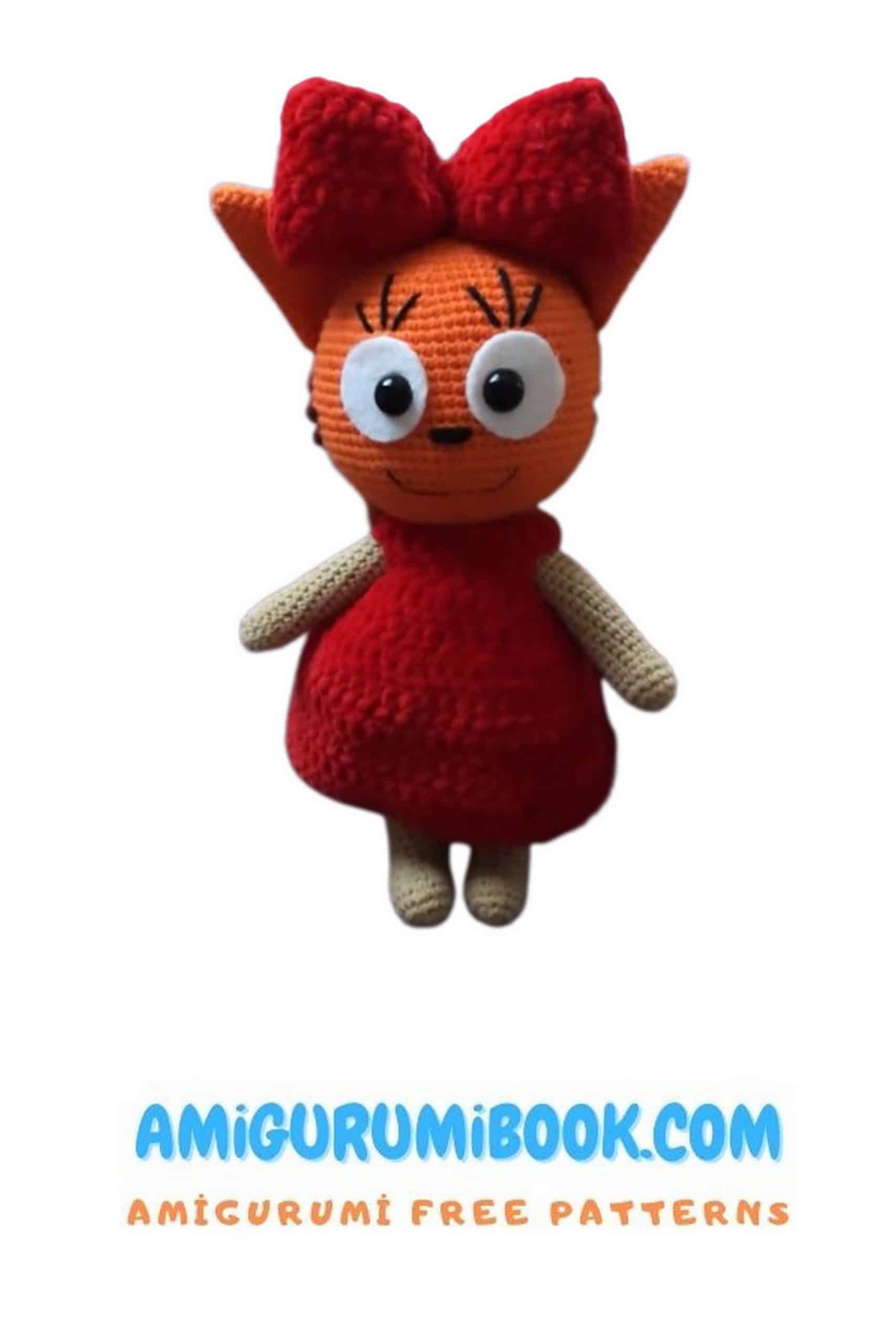 Caramel Cat Amigurumi Free Pattern - Free Amigurumi Crochet Patterns
