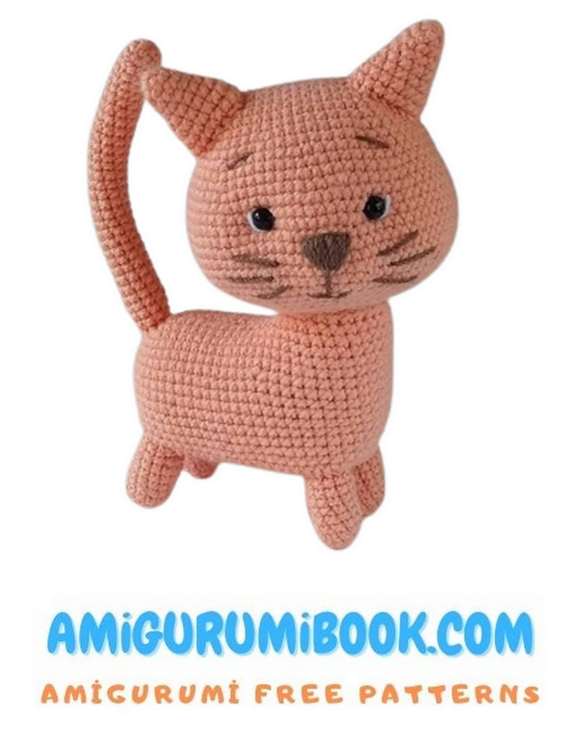 Cute House Cat Amigurumi Free Pattern - Free Amigurumi Crochet Patterns