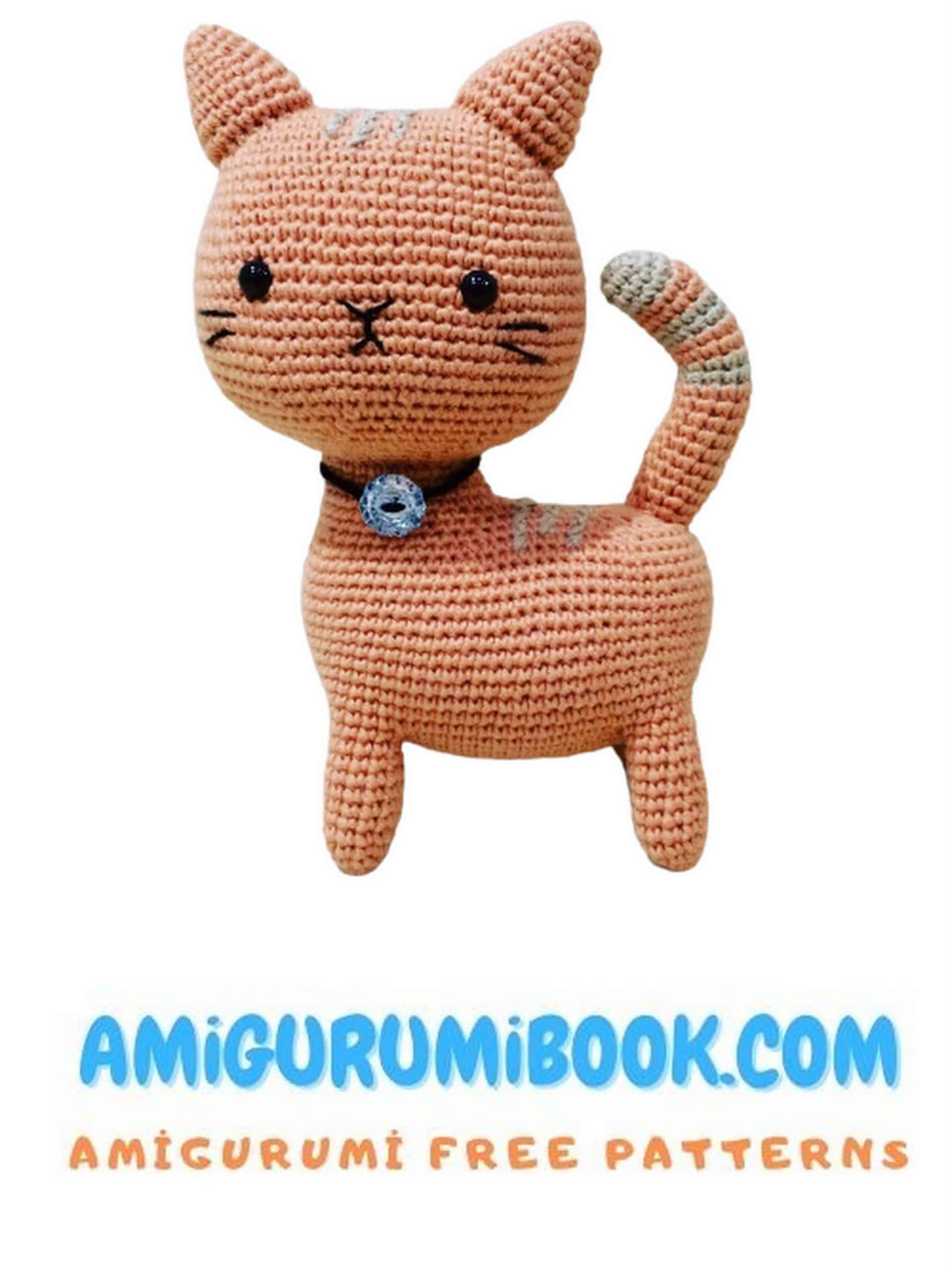 Cute House Cat Amigurumi Free Pattern - Free Amigurumi Crochet Patterns