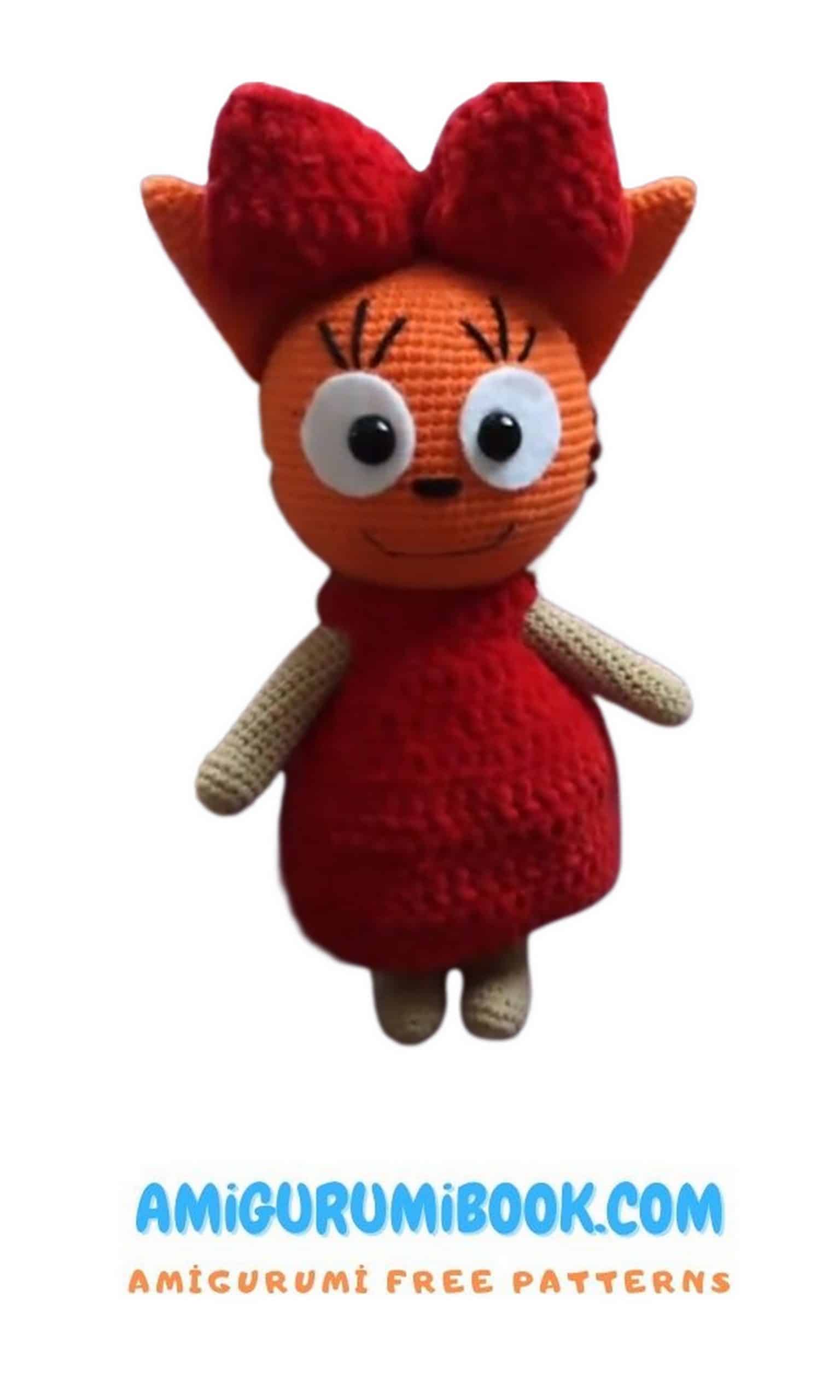 Caramel Cat Amigurumi Free Pattern - Free Amigurumi Crochet Patterns
