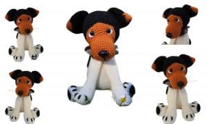 Dog Jack Russell Amigurumi Free Pattern - Free Amigurumi Crochet Patterns