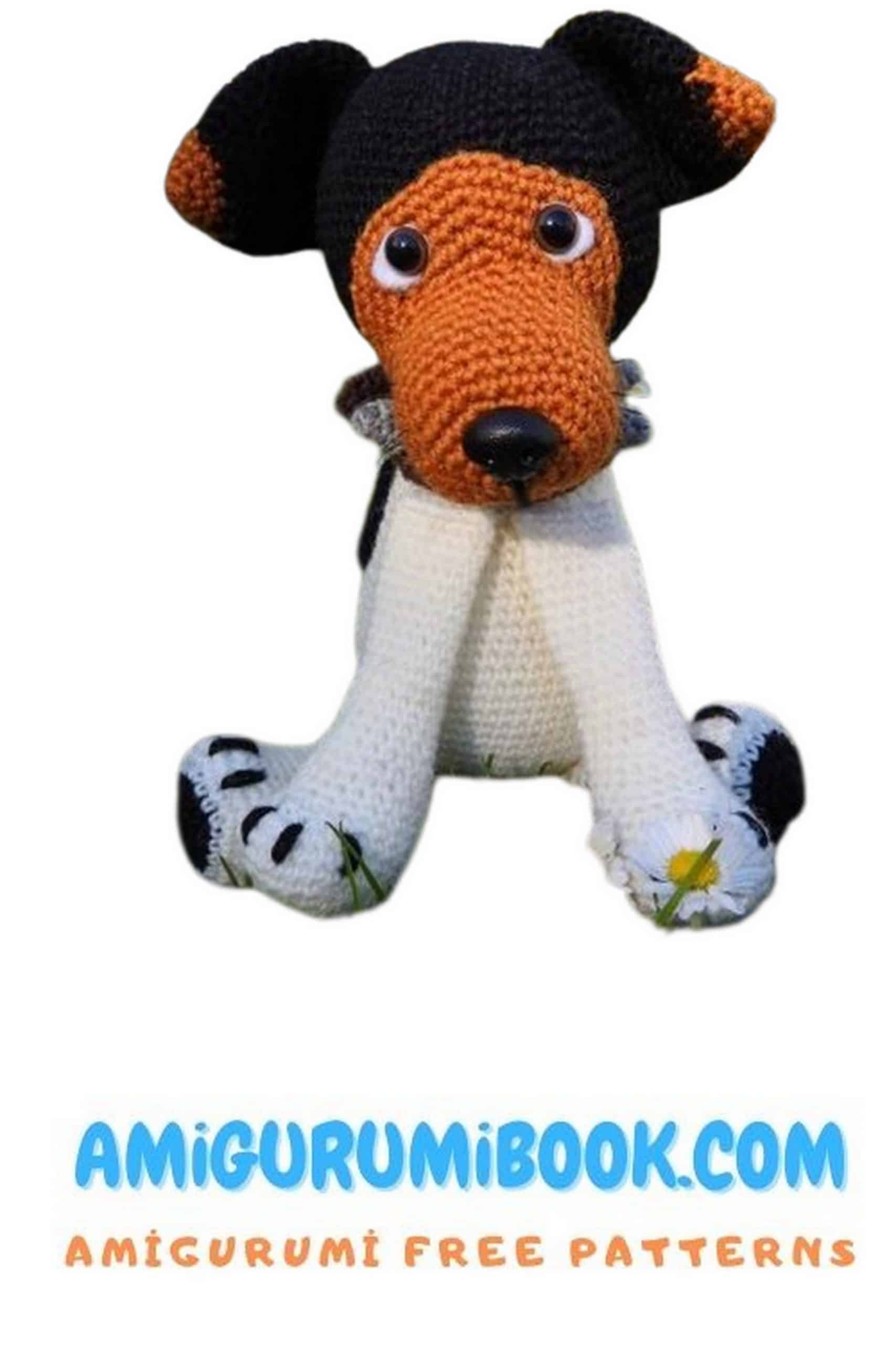 Dog Jack Russell Amigurumi Free Pattern - Free Amigurumi Crochet Patterns