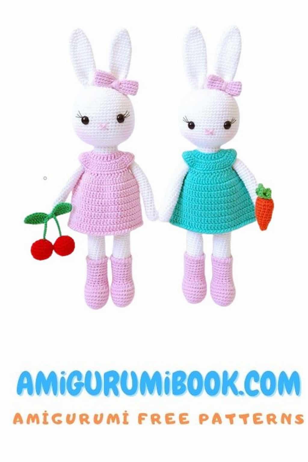 Crocheted Bunny Friends: Adorable Free Amigurumi Pattern - Free ...