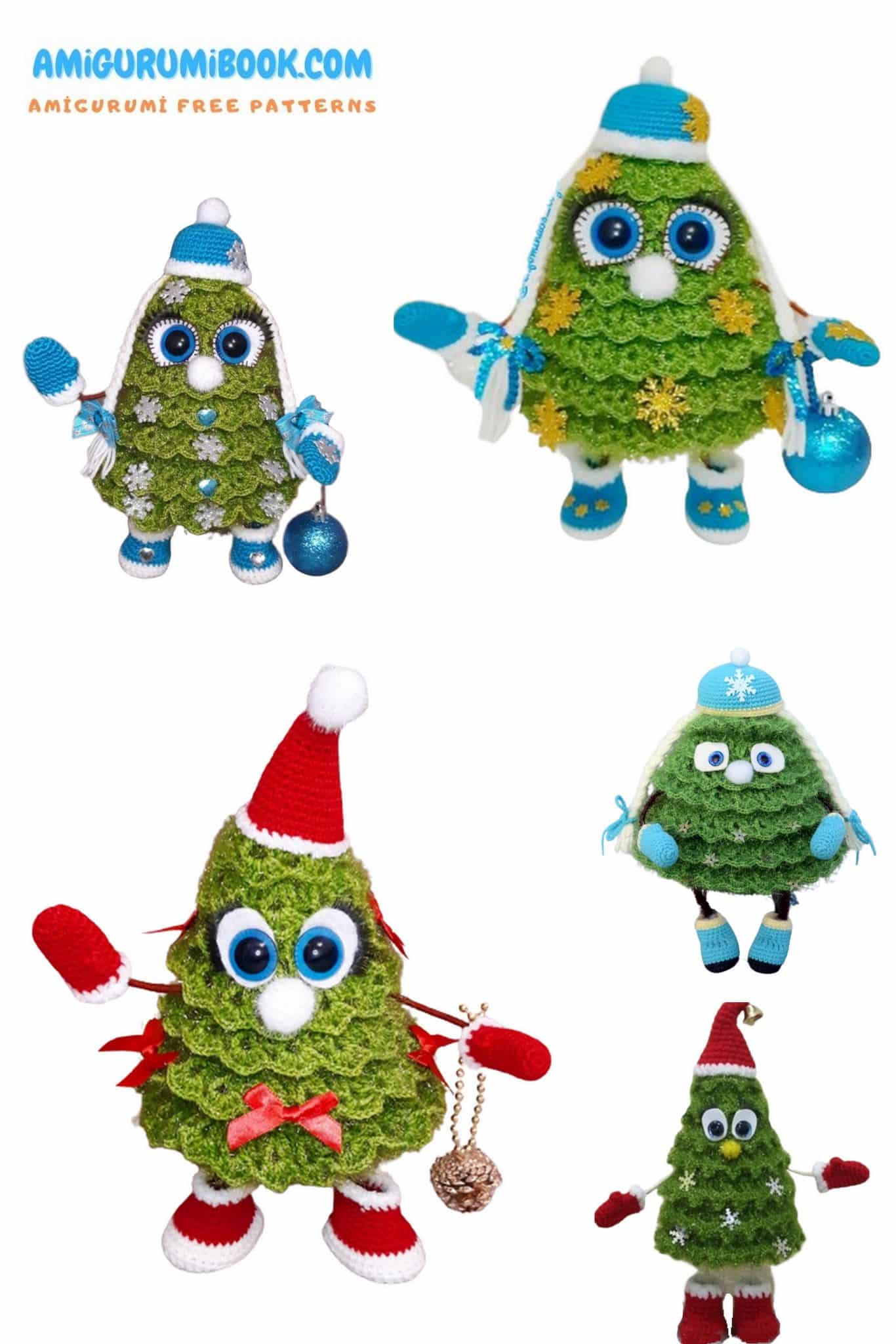 Free Amigurumi Christmas Tree Pattern for Festive Crochet Fun - Free ...
