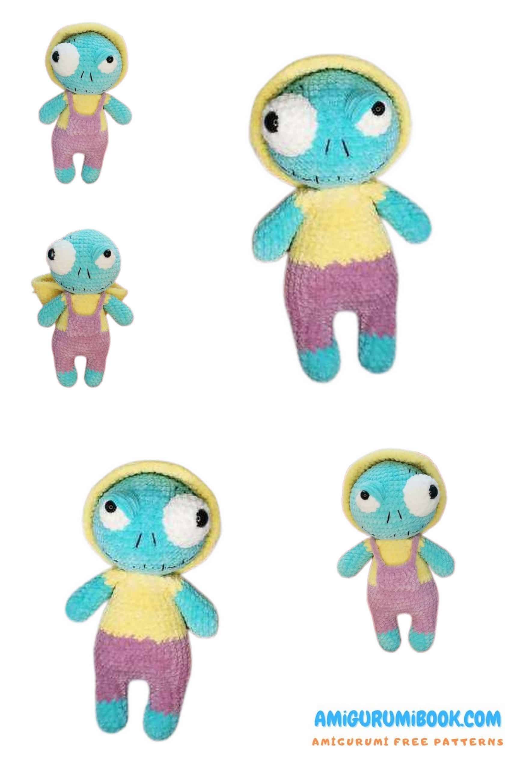 Halloween Zombie Amigurumi Free Pattern - Free Amigurumi Crochet Patterns