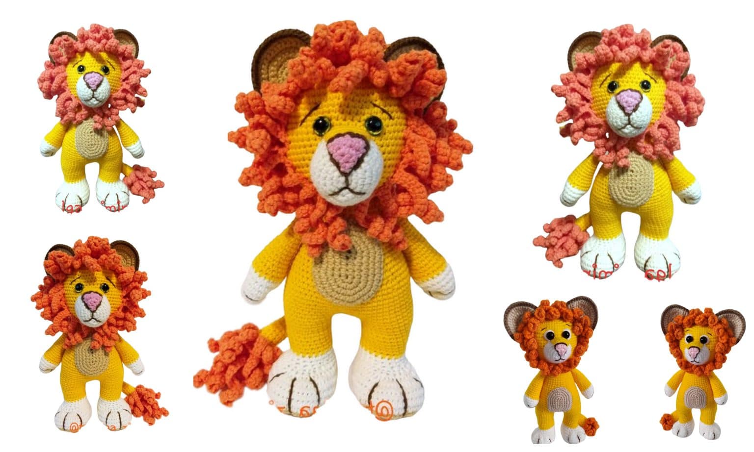 Cute Lion Amigurumi Free Pattern - Crochet Your Own Adorable Lion Toy ...