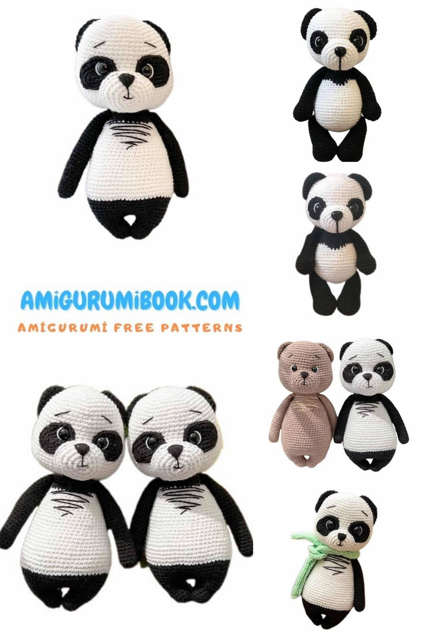 Free Mini Panda Amigurumi Pattern - A Fun and Easy Crochet Project ...