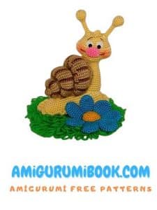 Free Amigurumi Snail Pattern: Crochet Tutorial - Free Amigurumi Crochet ...