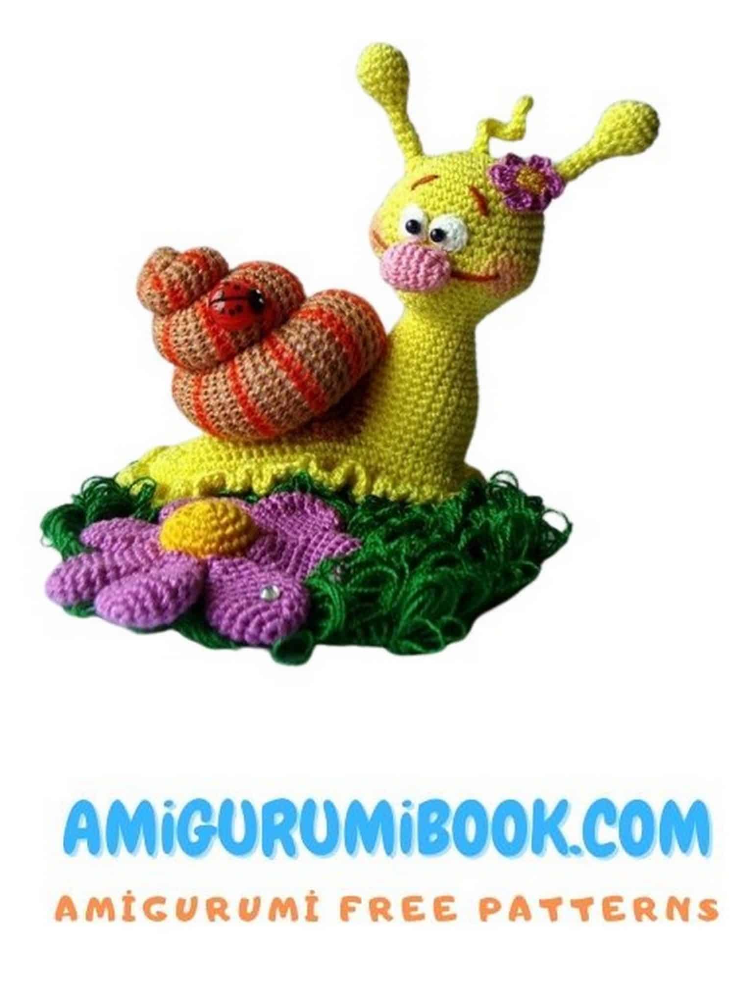 Free Amigurumi Snail Pattern: Crochet Tutorial - Free Amigurumi Crochet ...