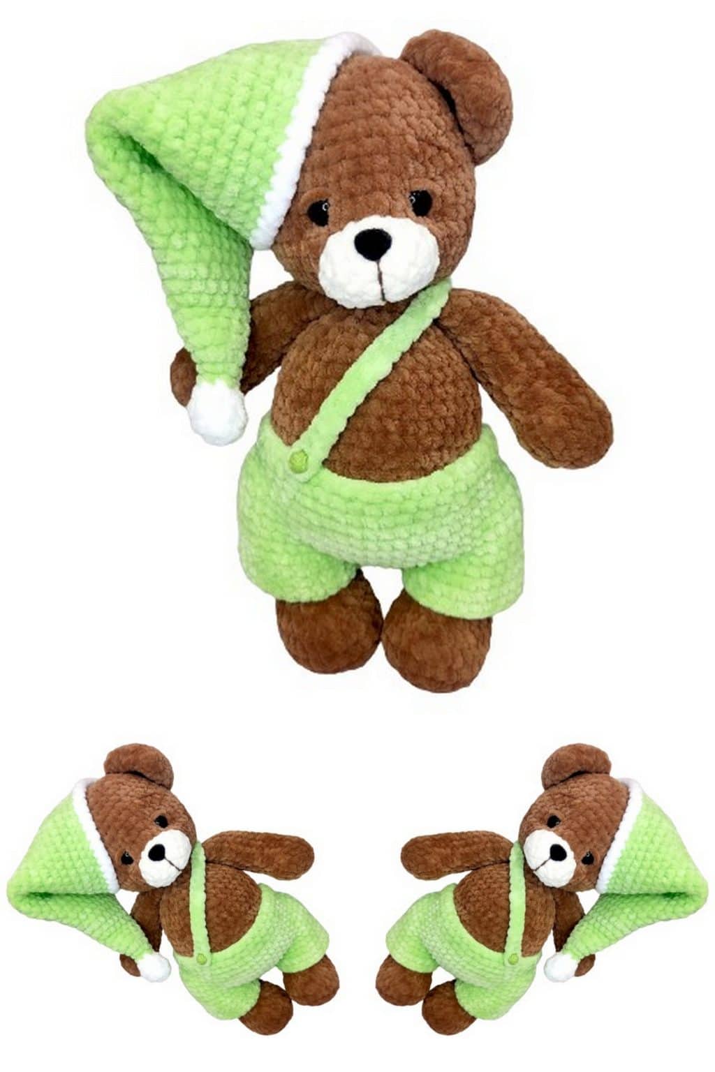 Free Barney Bear Amigurumi Pattern: Crochet Your Own Cuddly Companion ...