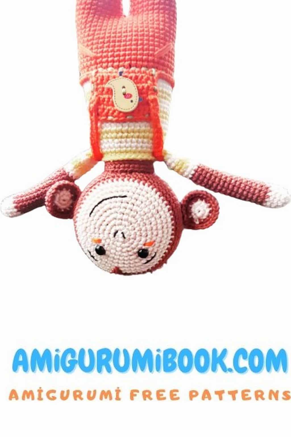 Monkey Dudu Amigurumi Free Pattern - Cute Crochet Toy Tutorial - Free ...
