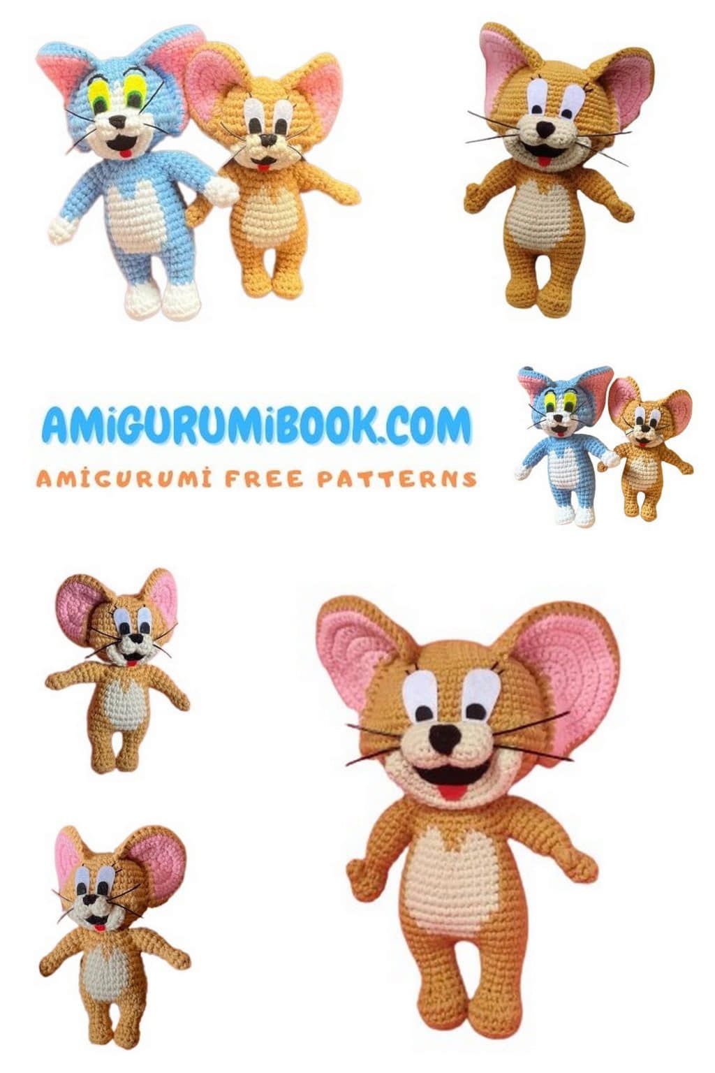 Little Mouse Jerry Amigurumi Free Pattern - Create Your Adorable ...