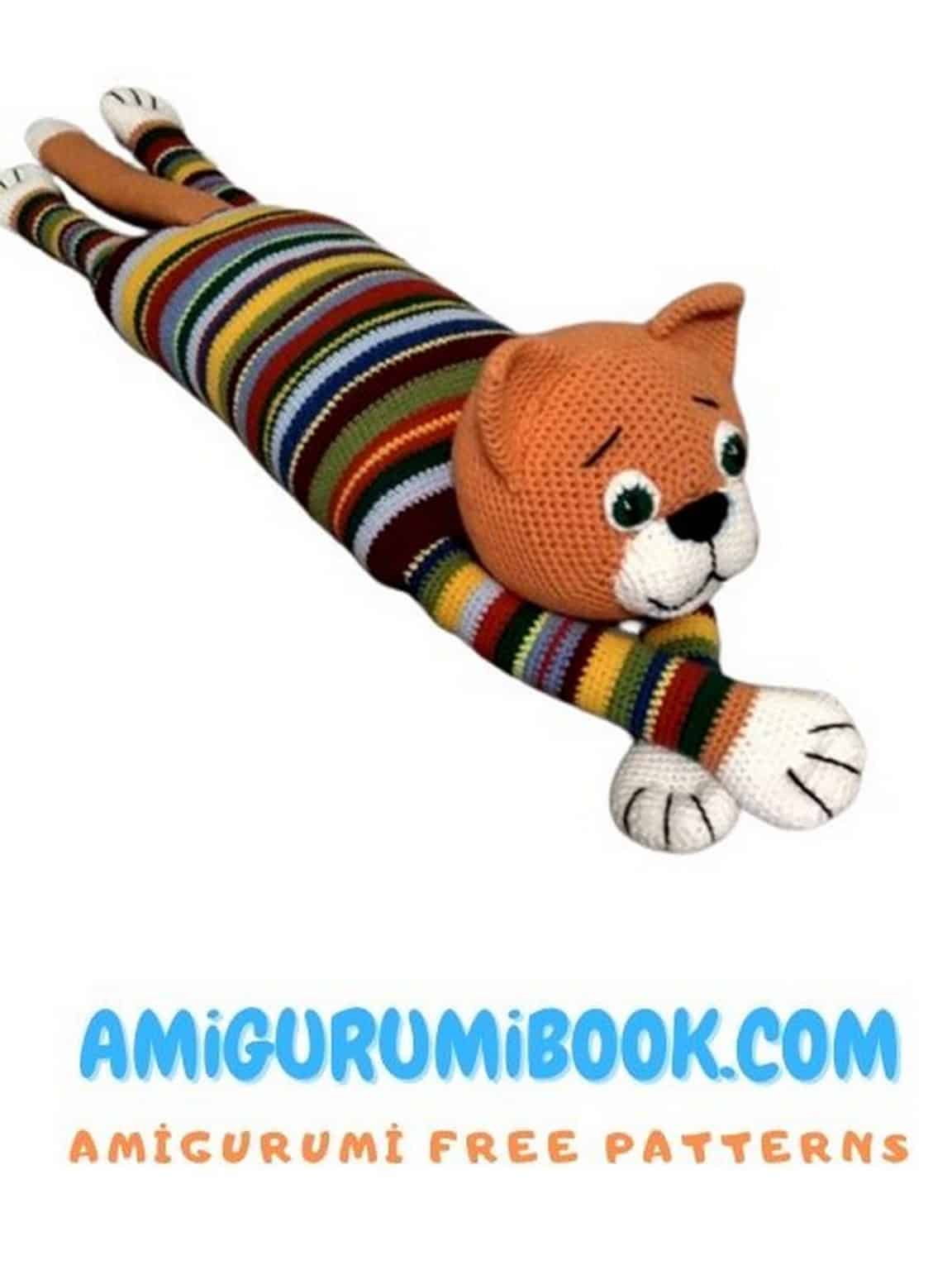 Amigurumi Cute Cat Amineko Free Pattern - Free Amigurumi Crochet Patterns