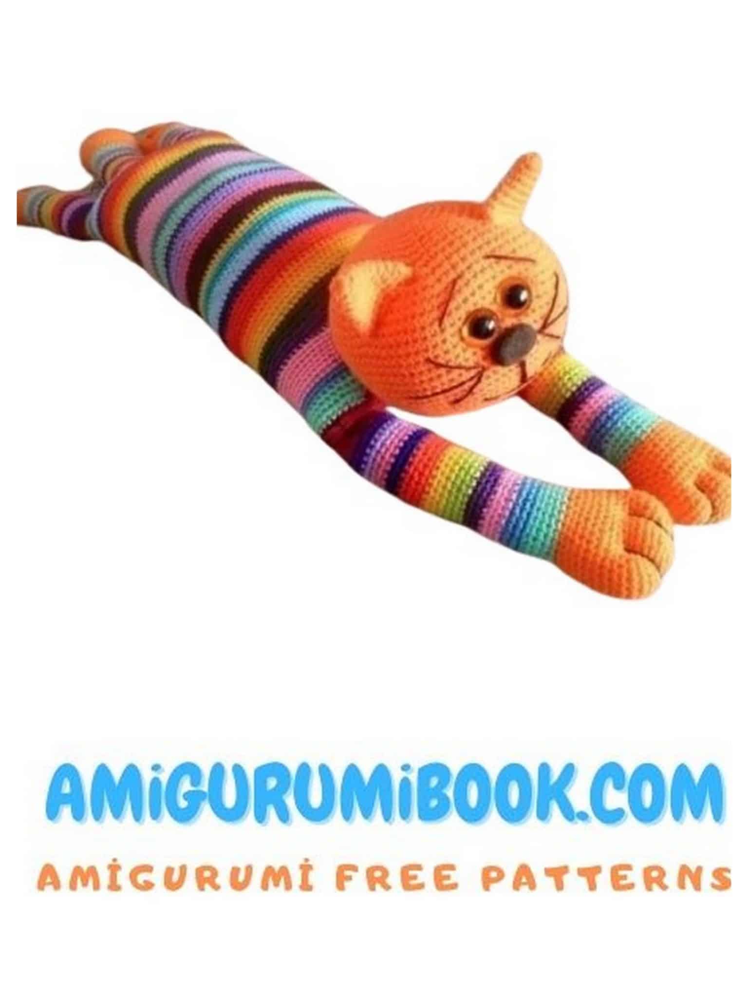 Amigurumi Cute Cat Amineko Free Pattern - Free Amigurumi Crochet Patterns
