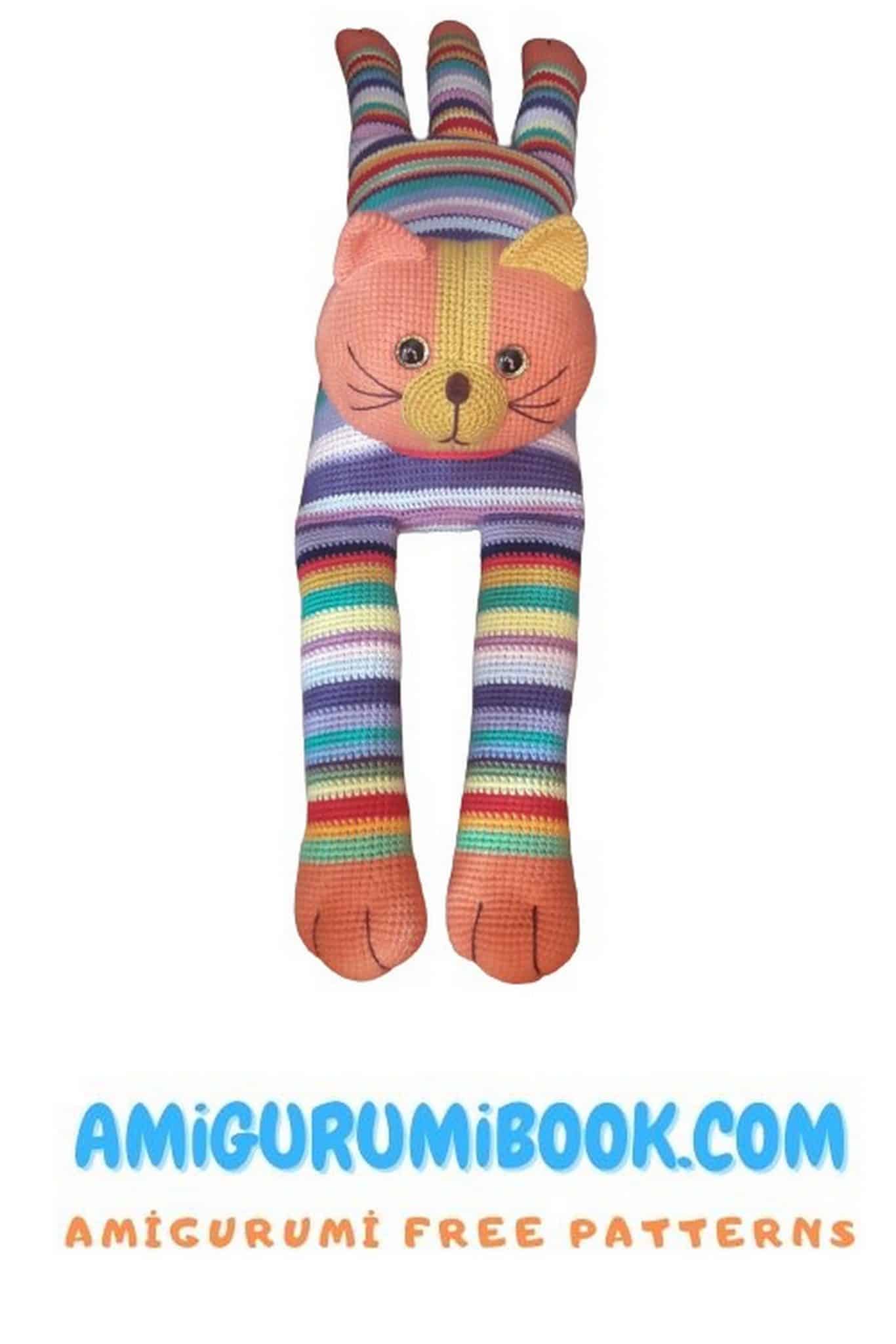 Amigurumi Cute Cat Amineko Free Pattern - Free Amigurumi Crochet Patterns