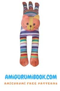 Amigurumi Cute Cat Amineko Free Pattern - Free Amigurumi Crochet Patterns