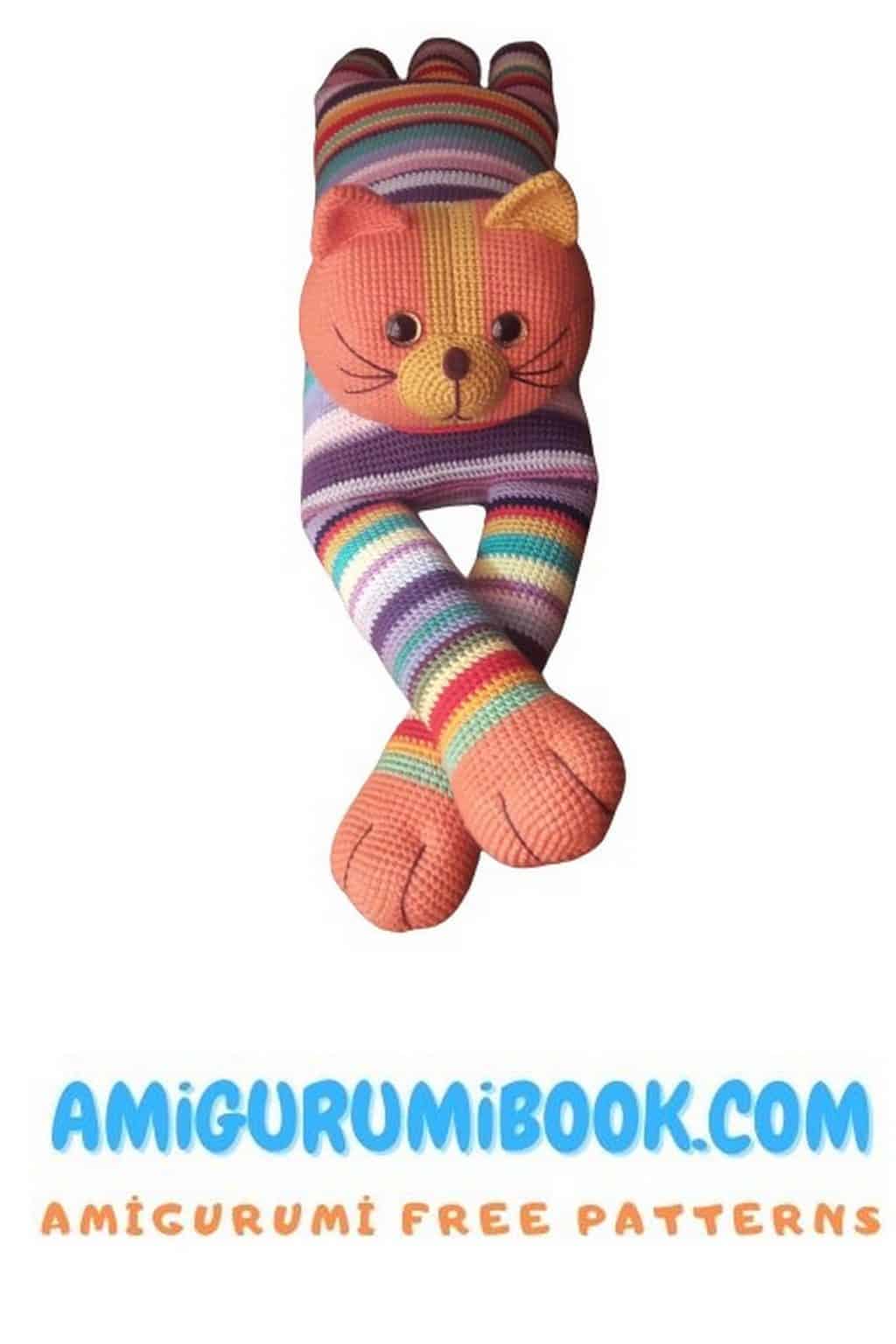 Amigurumi Cute Cat Amineko Free Pattern - Free Amigurumi Crochet Patterns