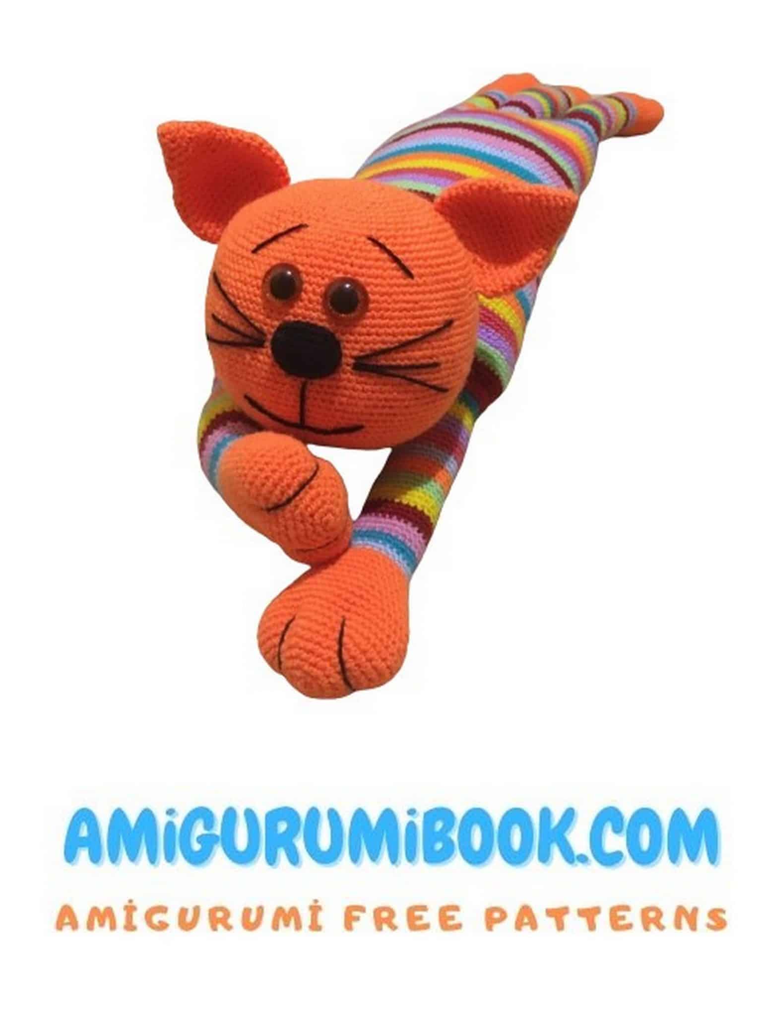 Amigurumi Cute Cat Amineko Free Pattern - Free Amigurumi Crochet Patterns