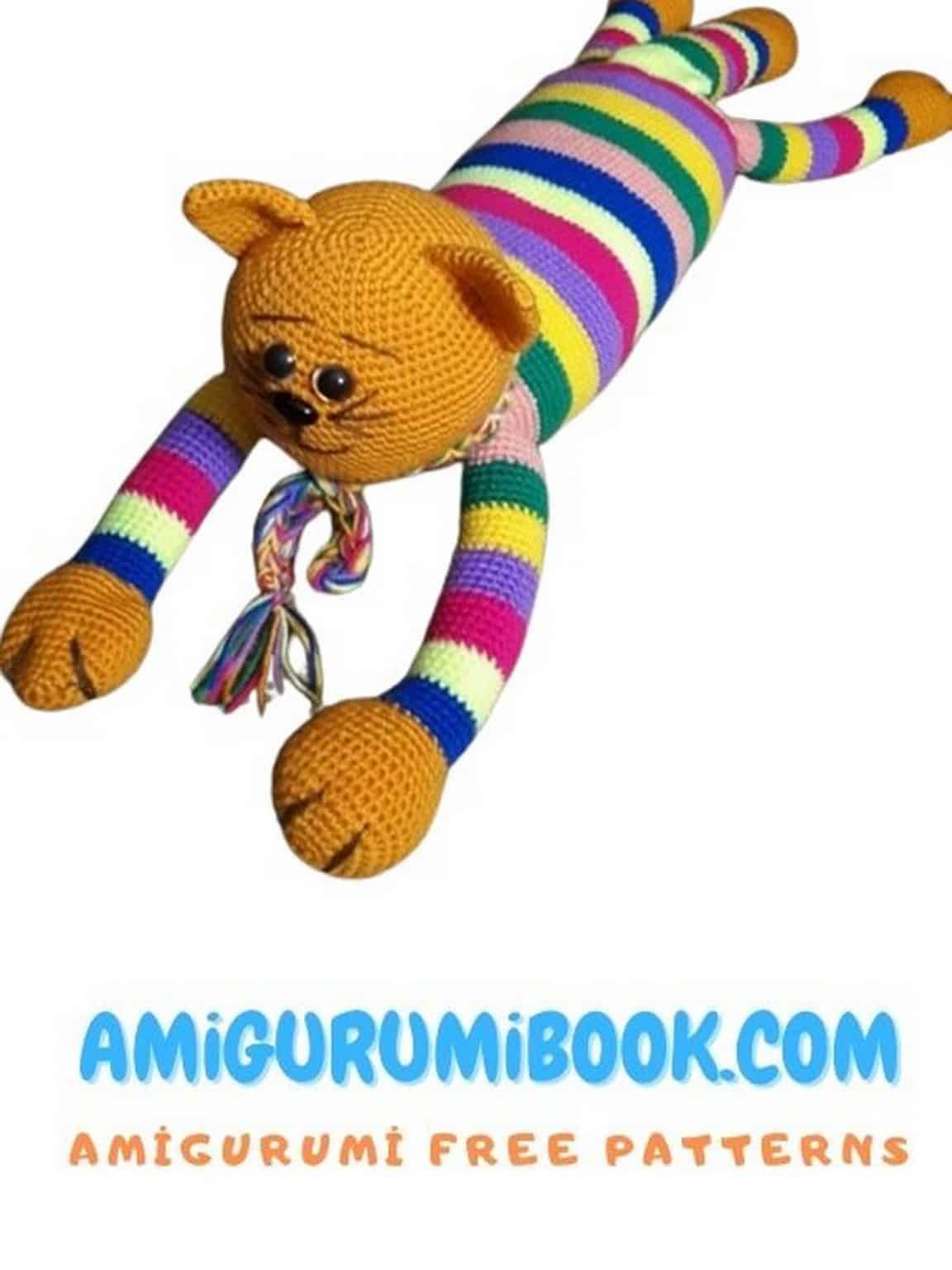 Amigurumi Cute Cat Amineko Free Pattern - Free Amigurumi Crochet Patterns