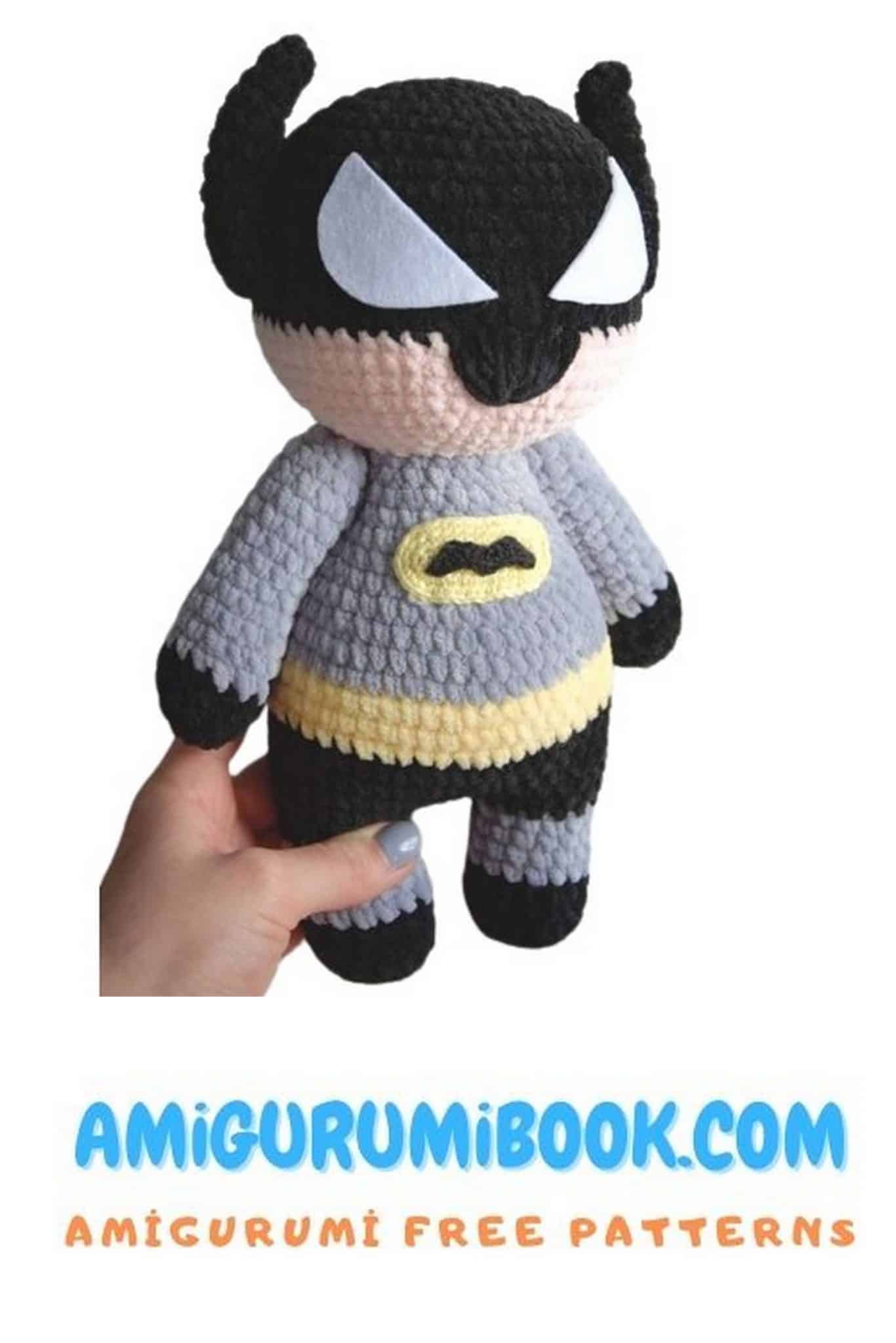 Crochet Superman and Batman Amigurumi Free Pattern - Free Amigurumi ...