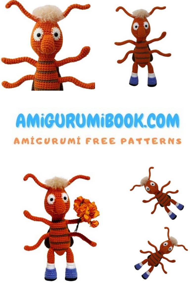 Cicada Amigurumi Free Pattern: Crochet Tutorial - Free Amigurumi ...