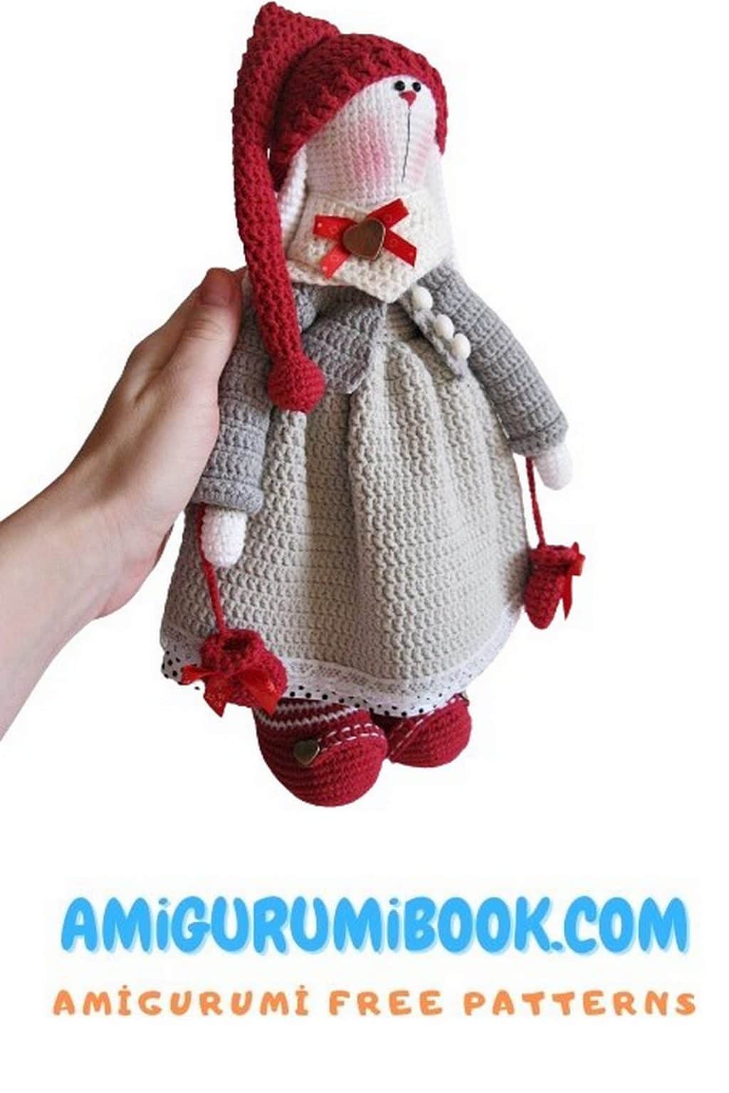Tilda Bunny Amigurumi Free Pattern: Crochet Tutorial - Free Amigurumi ...